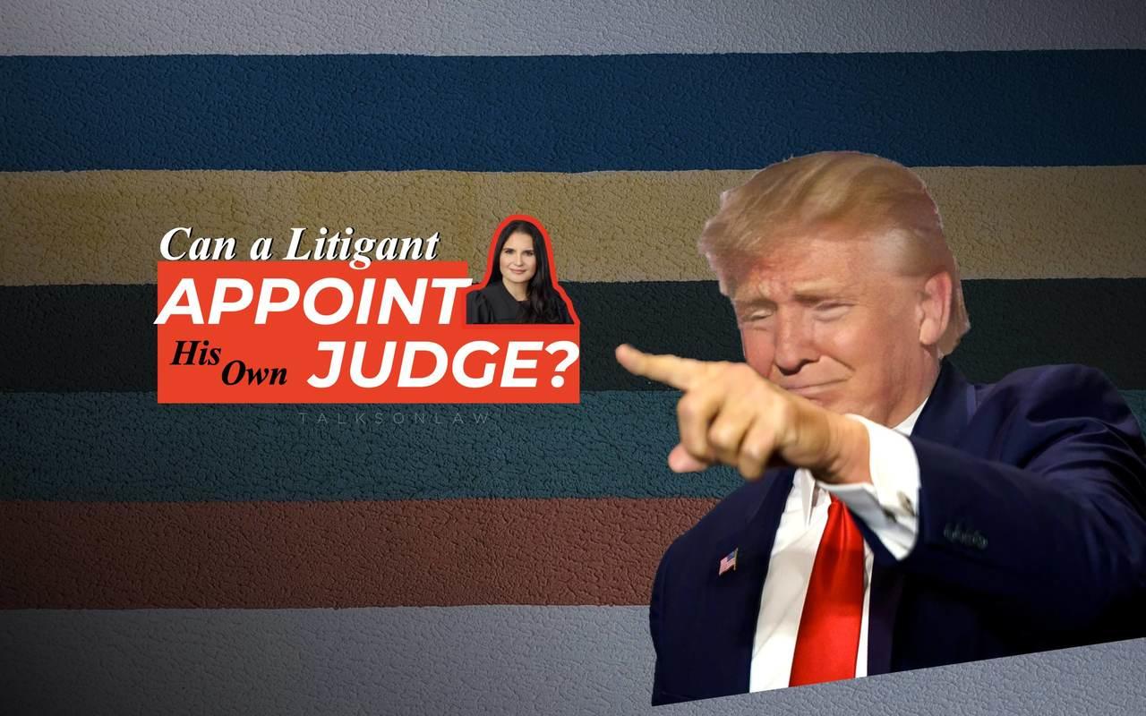 Can a judge decide a case involving the person who appointed her to the ...